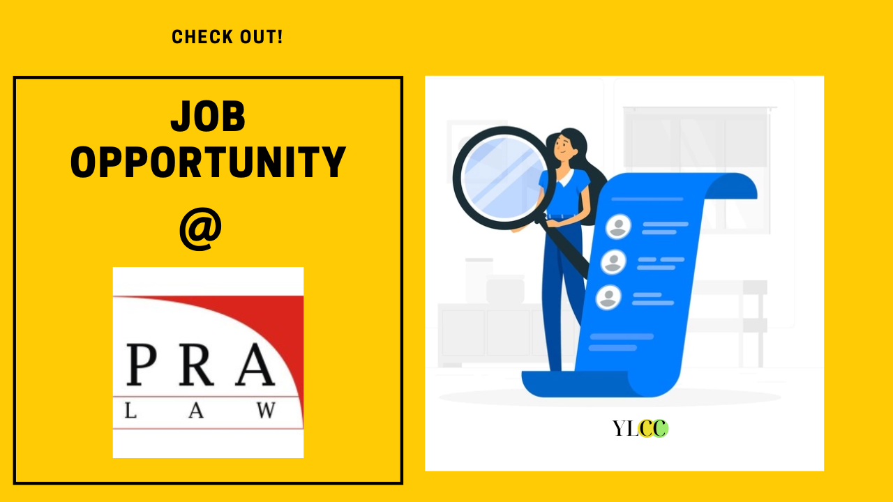 Job Opportunity @ PRA Law Offices: Apply Now! - YLCC
